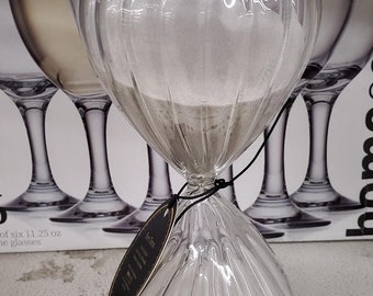 Antique Nautical Vintage Style Brass Black Sand Hourglass Table Top ...