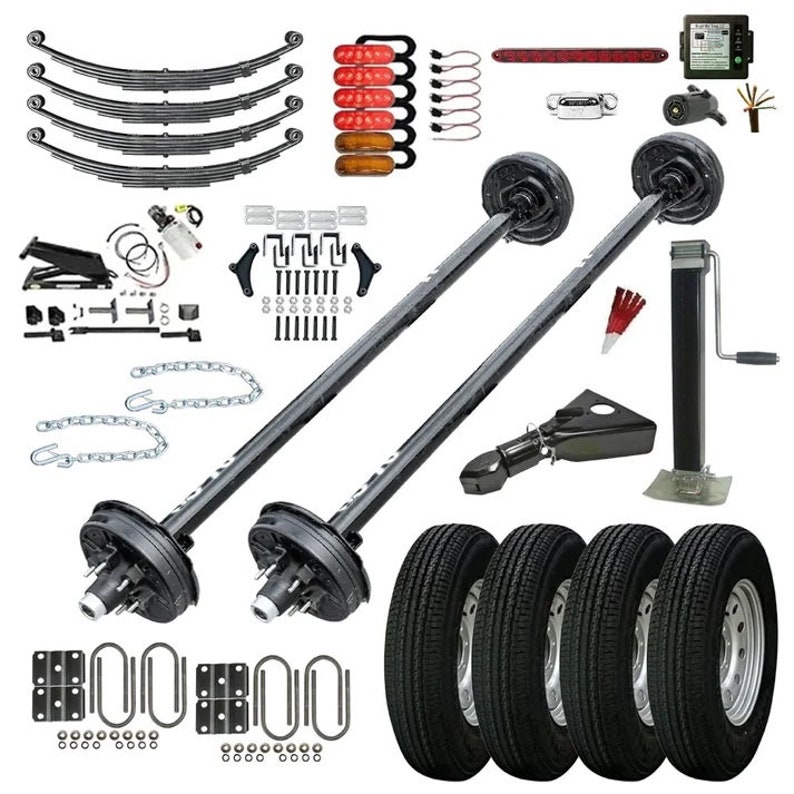 12HD Trailer Kit 6'4 X 12' 12K Dump Trailer - Etsy