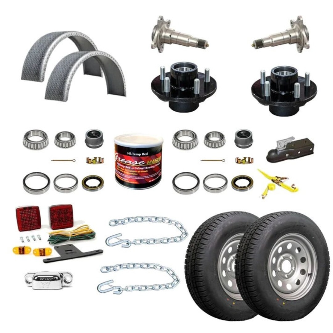 1000 Trailer Kit Heavy Duty Car Dolly DIY Master Plan 19 How-to Steps W ...