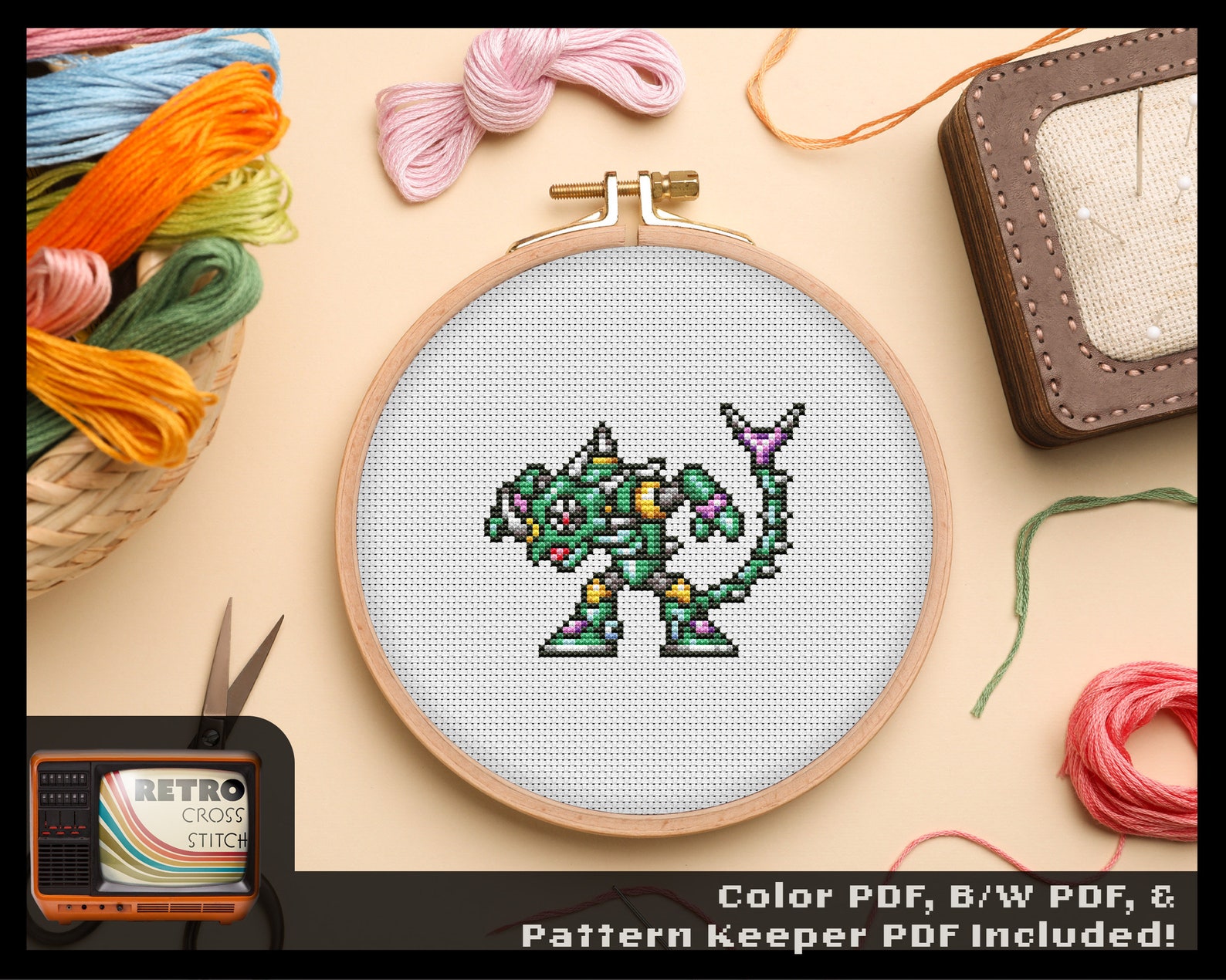 Mega Man X 1 Inspired - Boss Mega Pack Cross Stitch Pattern | Crafting ...