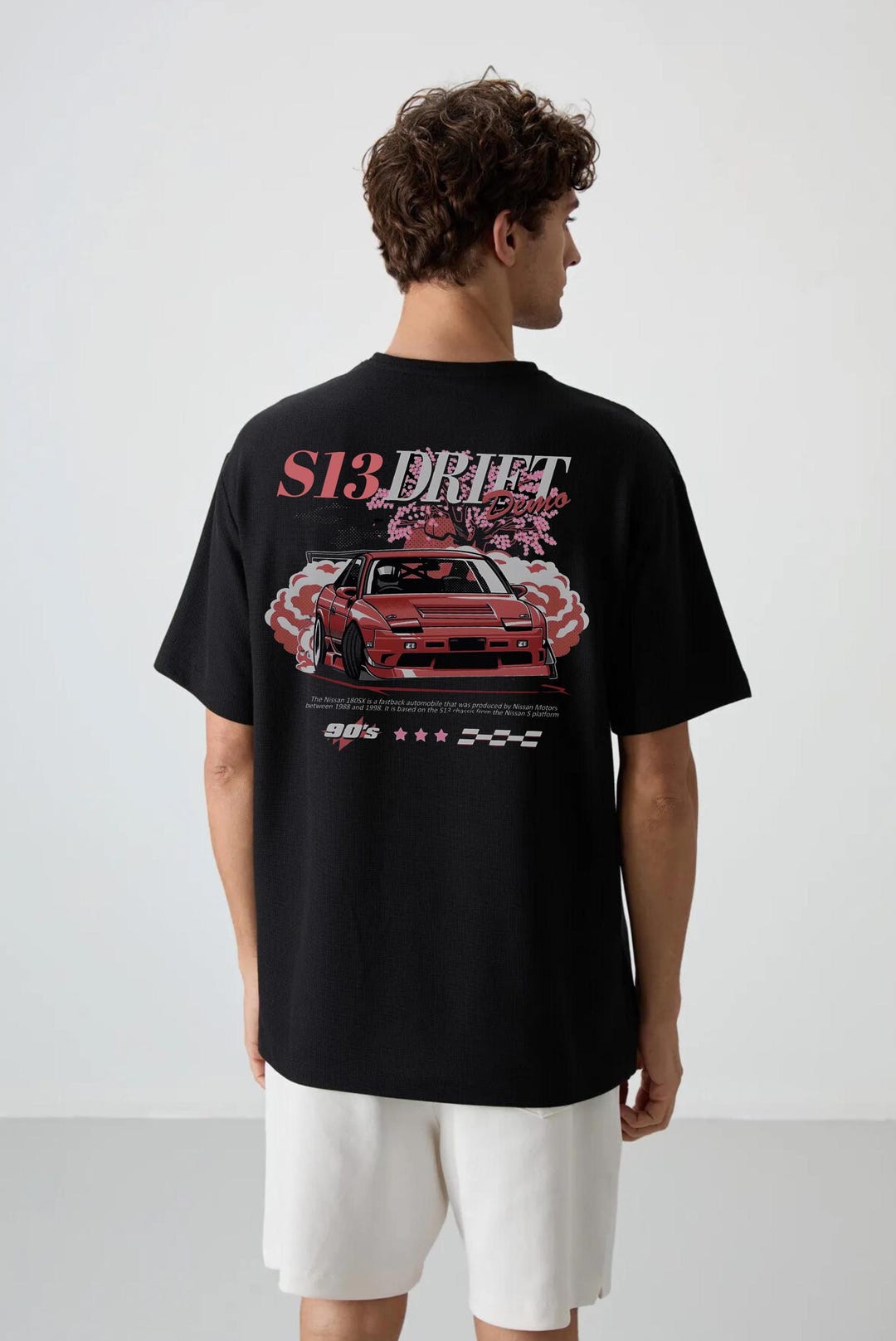 Nissan Silvia S13 Tshirt, Vintage JDM Shirt, Gift for Car Guys, Unisex ...