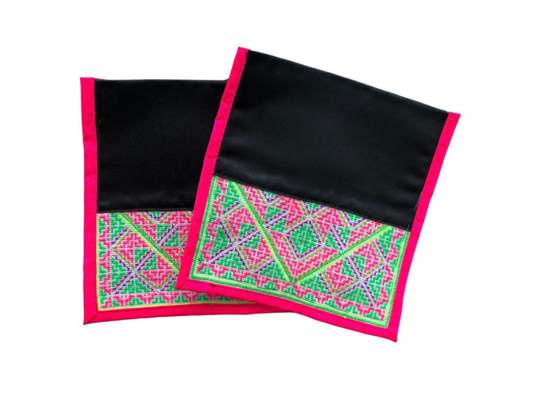 Collar; Dab Tsho; Hmong Paj Ntaub; Vintage; Collectible - Etsy