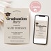 Editable Beige Graduation Party Invitation Class of 2024 Graduation ...