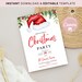Editable Christmas Party Invitation Christmas Party Invite Christmas ...