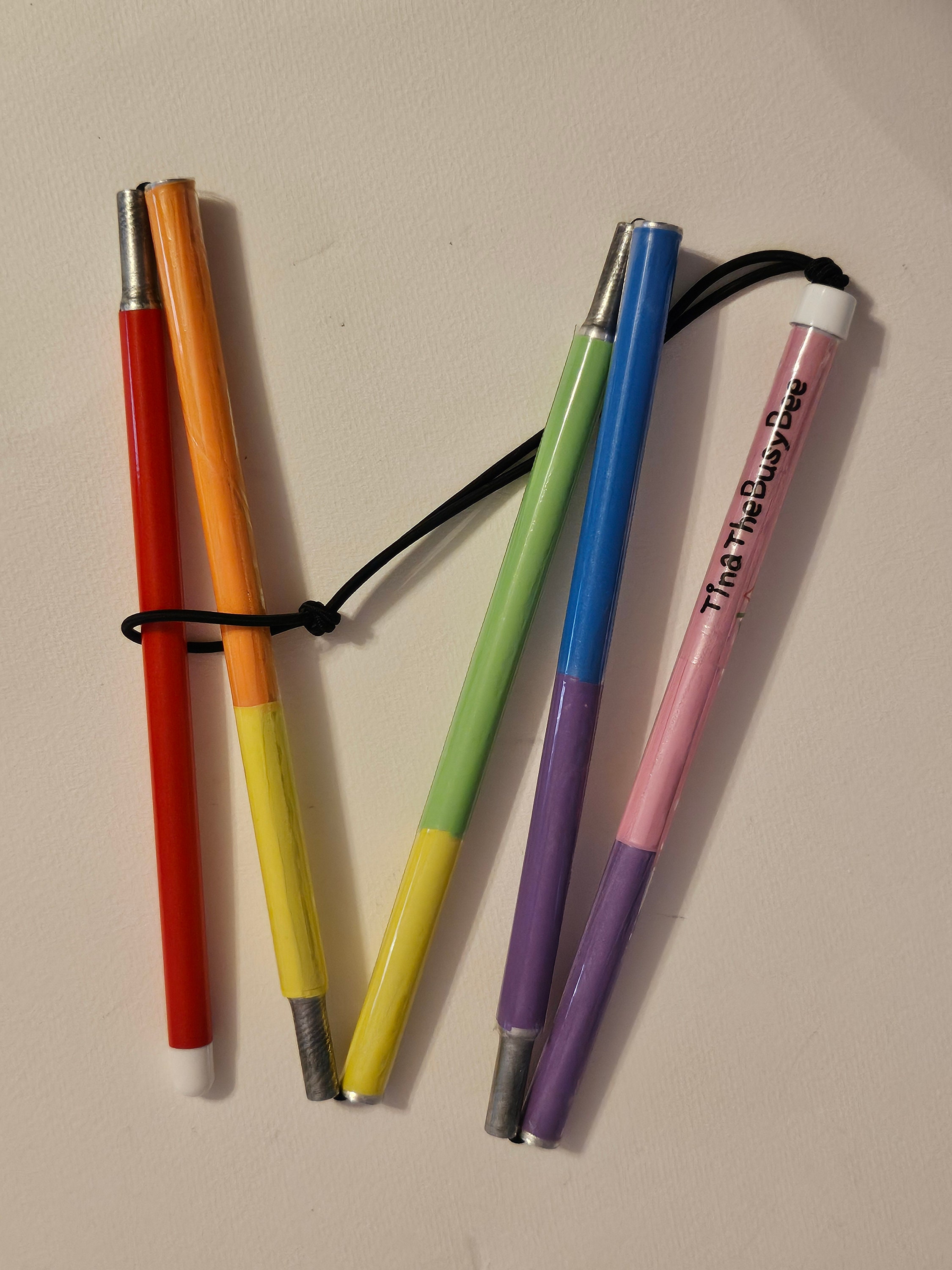 Custom Rainbow Identification Cane 36in - Etsy