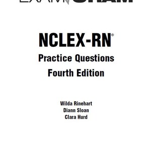 Examcram NCLEX-RN Practice Questions - Etsy