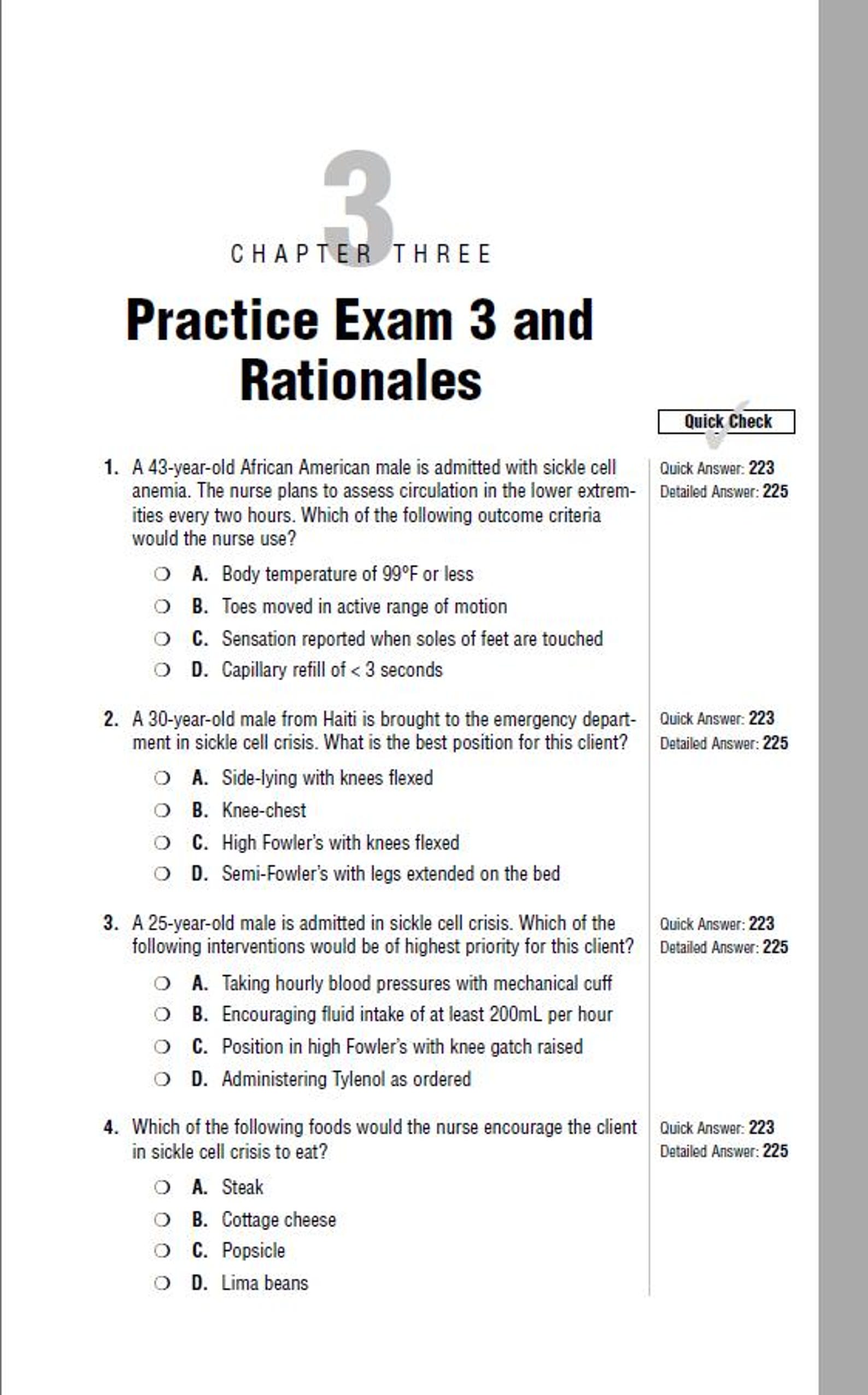 Examcram NCLEX-RN Practice Questions - Etsy