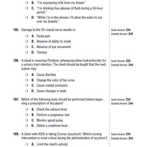 Examcram NCLEX-RN Practice Questions - Etsy