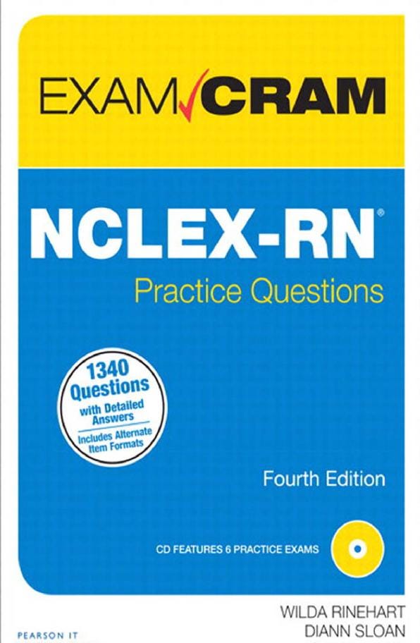Examcram NCLEX-RN Practice Questions - Etsy