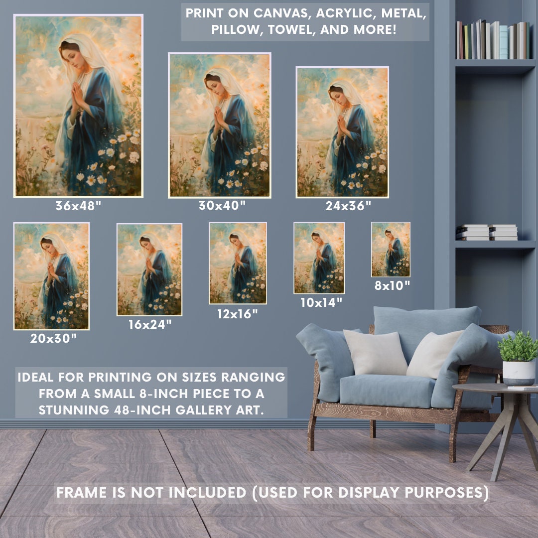 DIGITAL DOWNLOAD Maria Magdalene - Inspirational Christian Art, Instant ...
