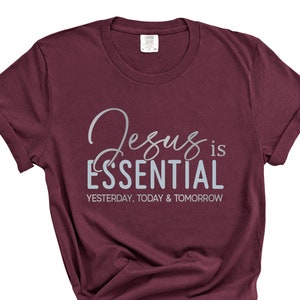 Jesus is Essential SVG, Christian Svg, Religious Svg, Faith Svg, Jesus ...
