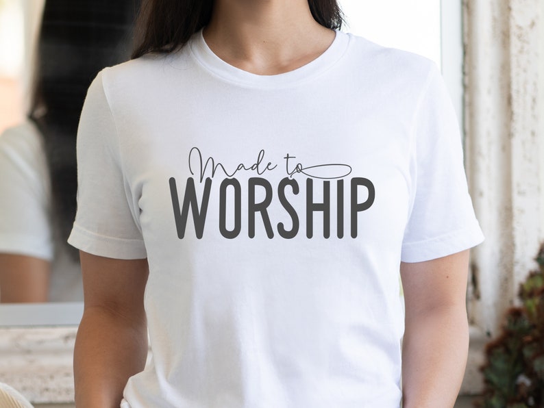 Hecho para adorar Svg, Salmo Svg, Christian Svg, Camisa cristiana Svg ...