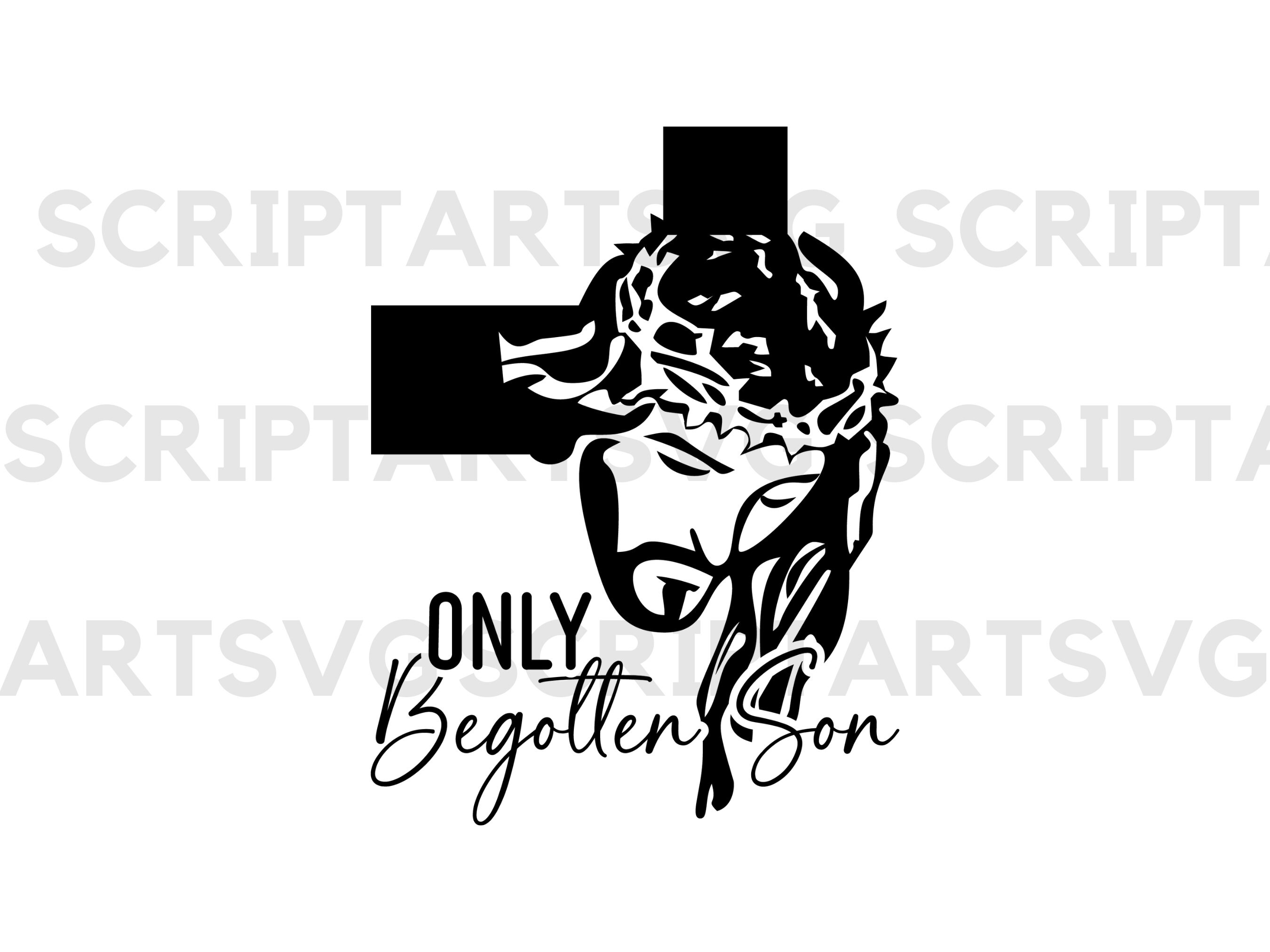 Jesus Cross SVG PDF PNG, John 3:16 Svg, Lent Svg, Jesus Love Quote ...