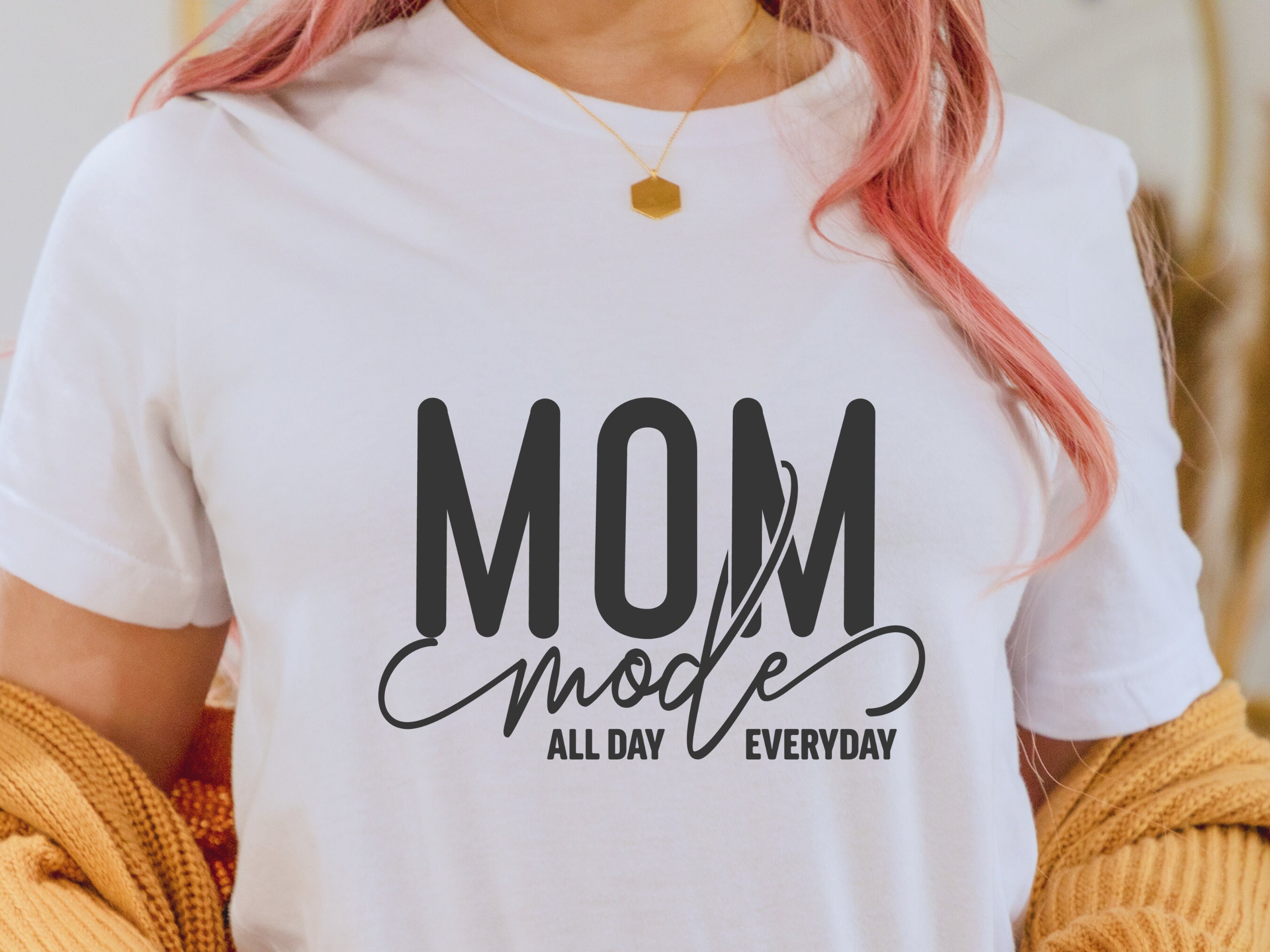 Mom Mode SVG PNG, Cool Mom Svg, Mom Life Svg, Mother's Day Svg, Mom ...