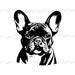 French Bulldog SVG File Silhouette French Bulldog Profile Vector Images ...