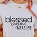 Blessed Beyond Measure Svg Png Pdf, Blessed Svg, Inspirational SVG ...