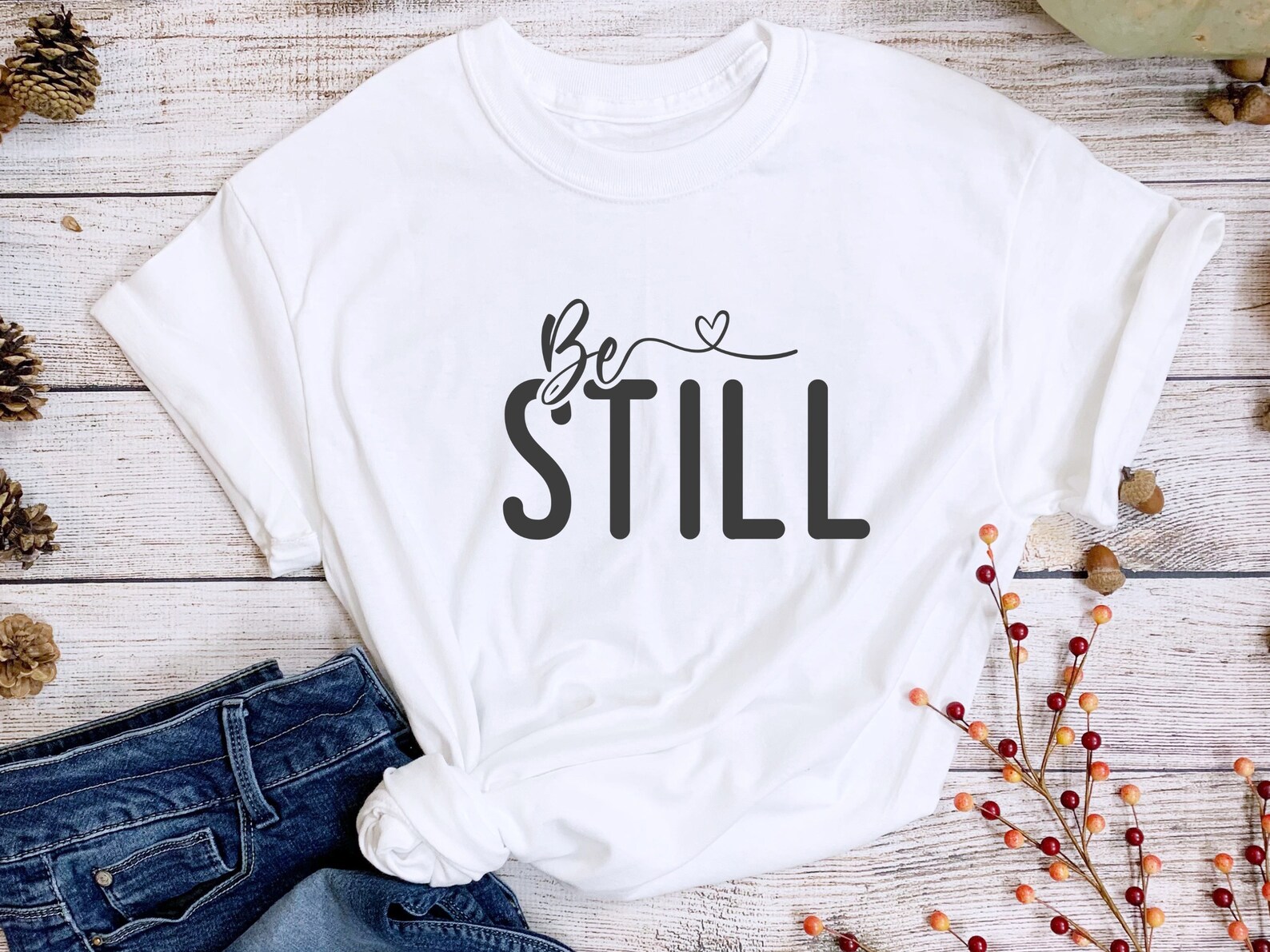 Be Still Svg, Be Still and Know Svg, Christian Svg for Shirts ...