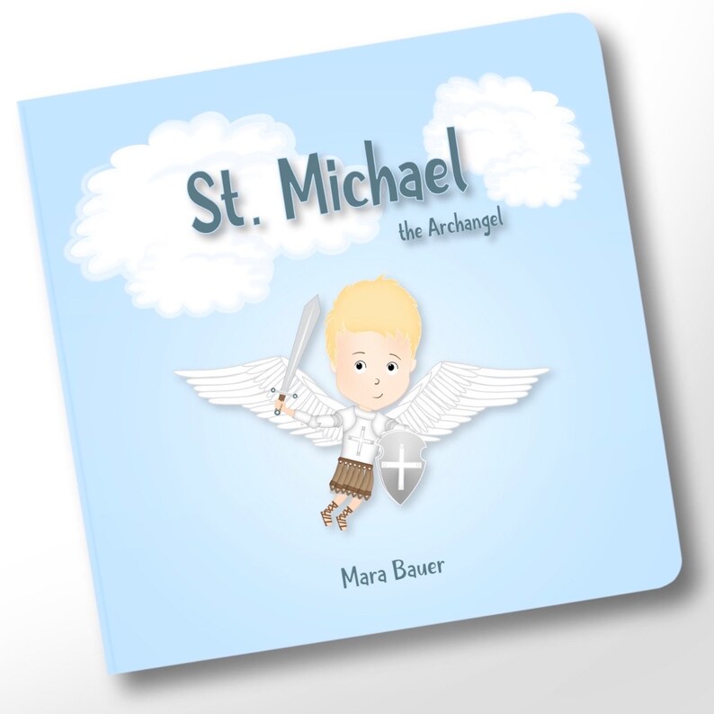 St. Michael the Archangel Board Book - Etsy