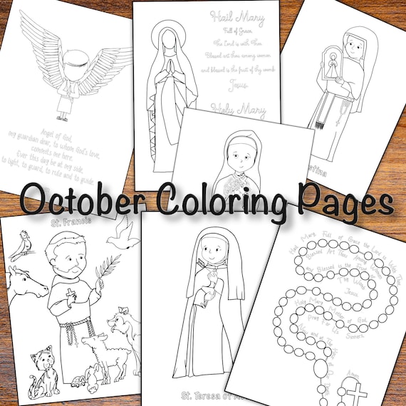 Catholic Guardian Angels Coloring Pages [2025]