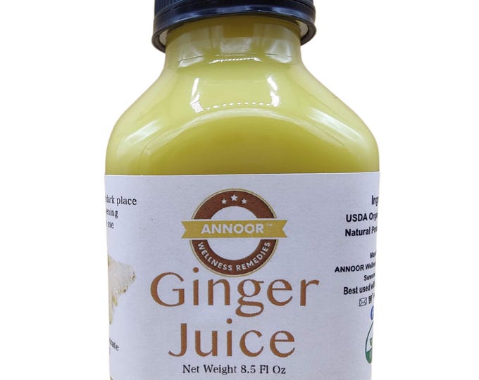 Organic Ginger Juice: Raw, Strong Concentrate - 8.5 Fl Oz - Etsy