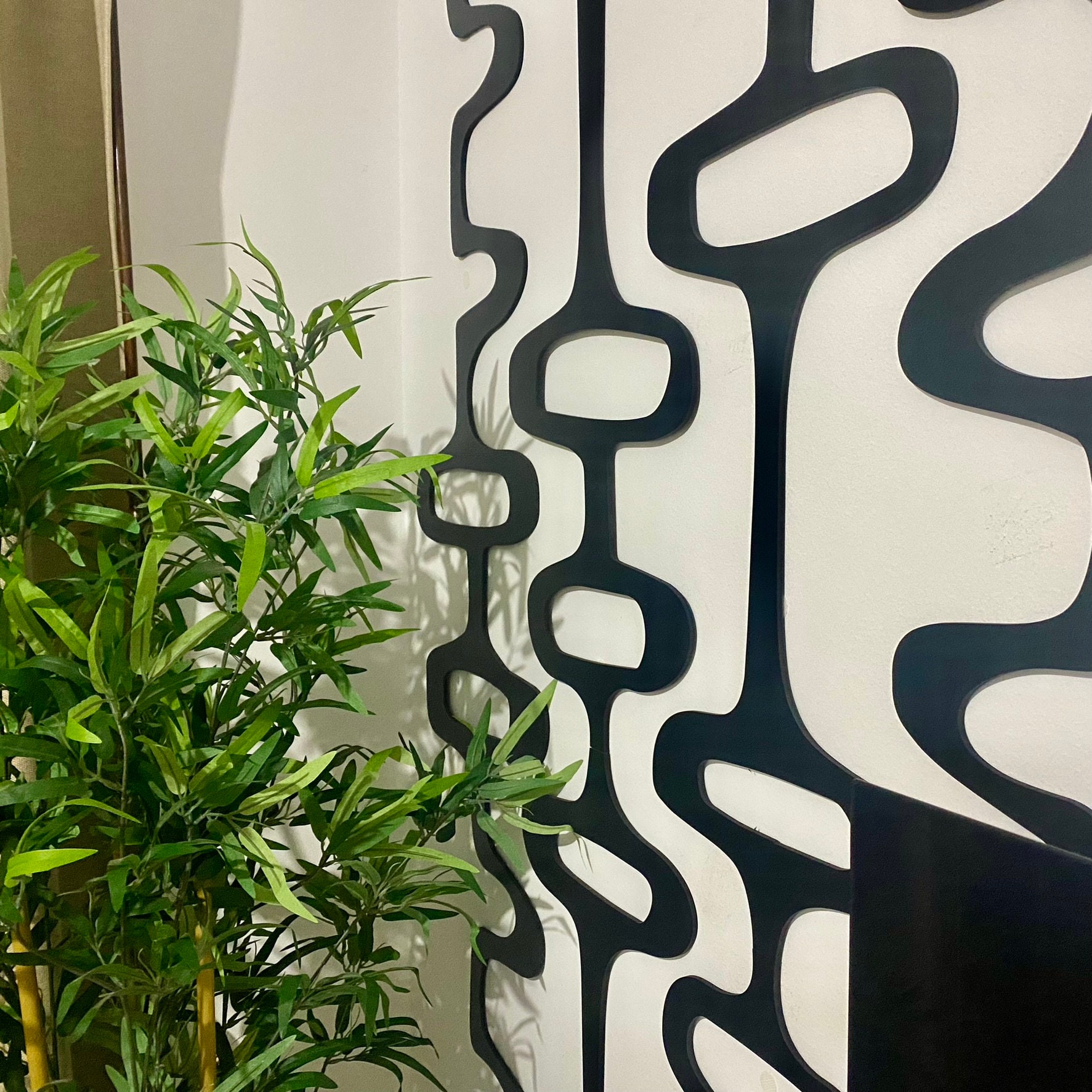 Mid Century Modern Panels Retro Wall Art 3D Wall Panels 70s Vintage ...