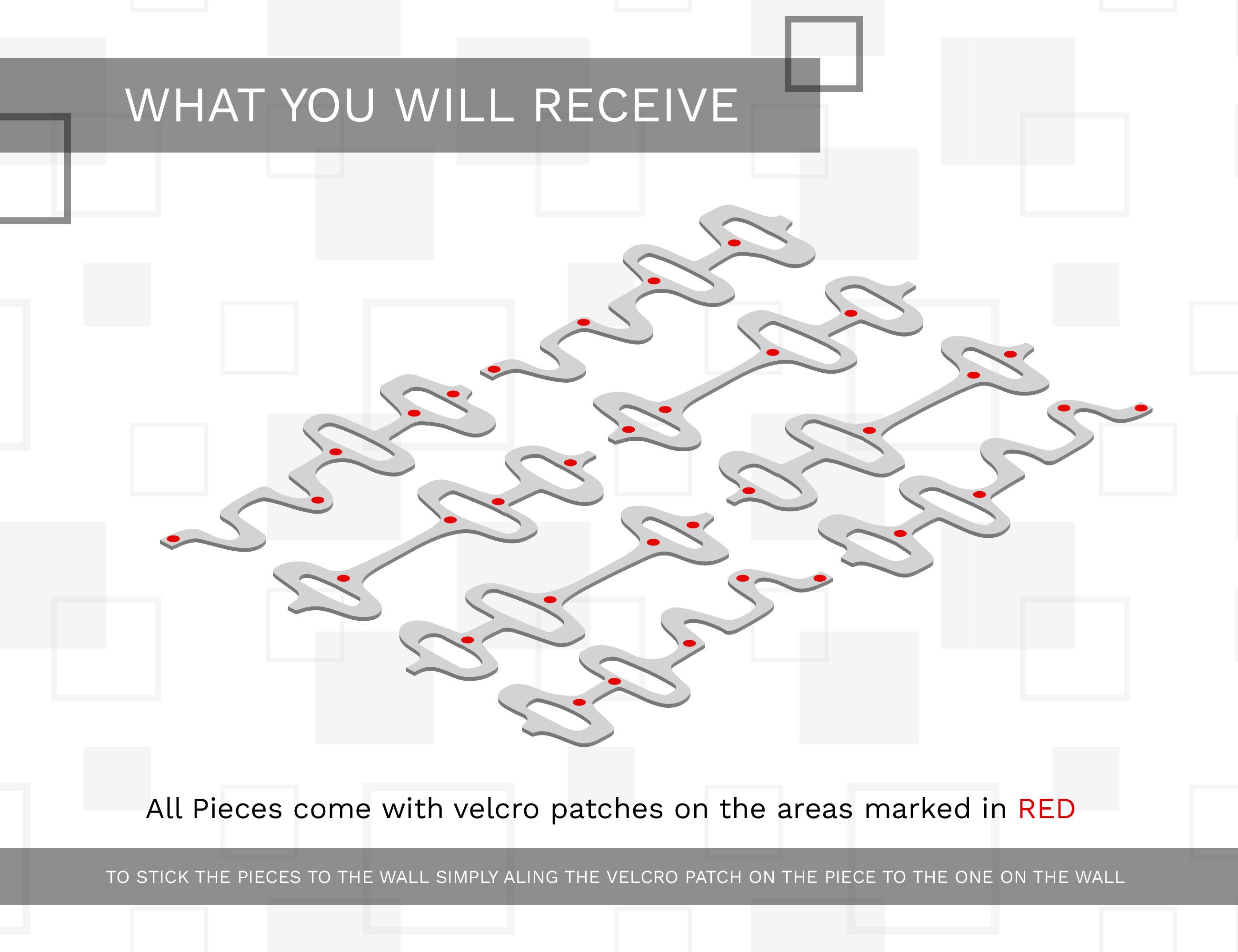 Mid Century Modern Panels Retro Wall Art 3D Wall Panels 70s Vintage ...