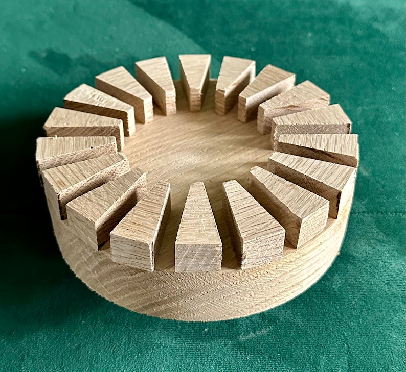 10" 250mm Open Segmented Bowl Wedgie for Open Segment Bowl Making Wood ...