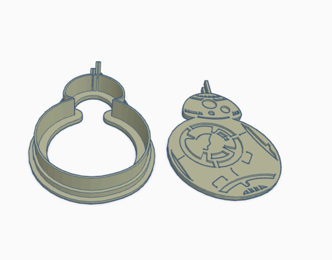 Digital STL File Download - BB8 Cookie Cutter - Clay Cutter - Etsy