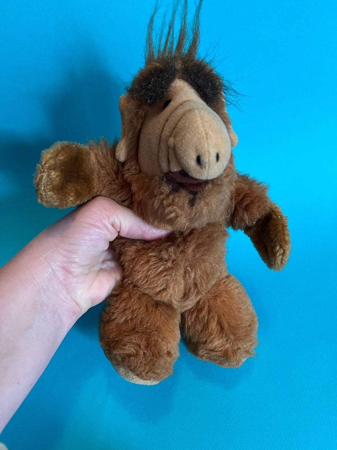 Vintage Alf Finger Hand Puppet Plush Coleco 1987 Alien - Etsy