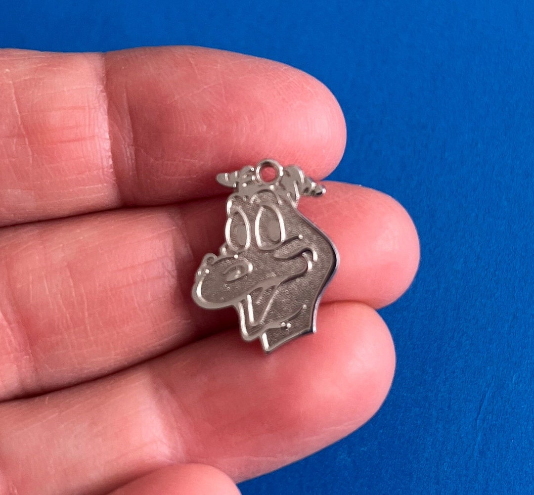 Vintage 1982 Walt Disney World EPCOT Park Figment Dragon Sterling ...