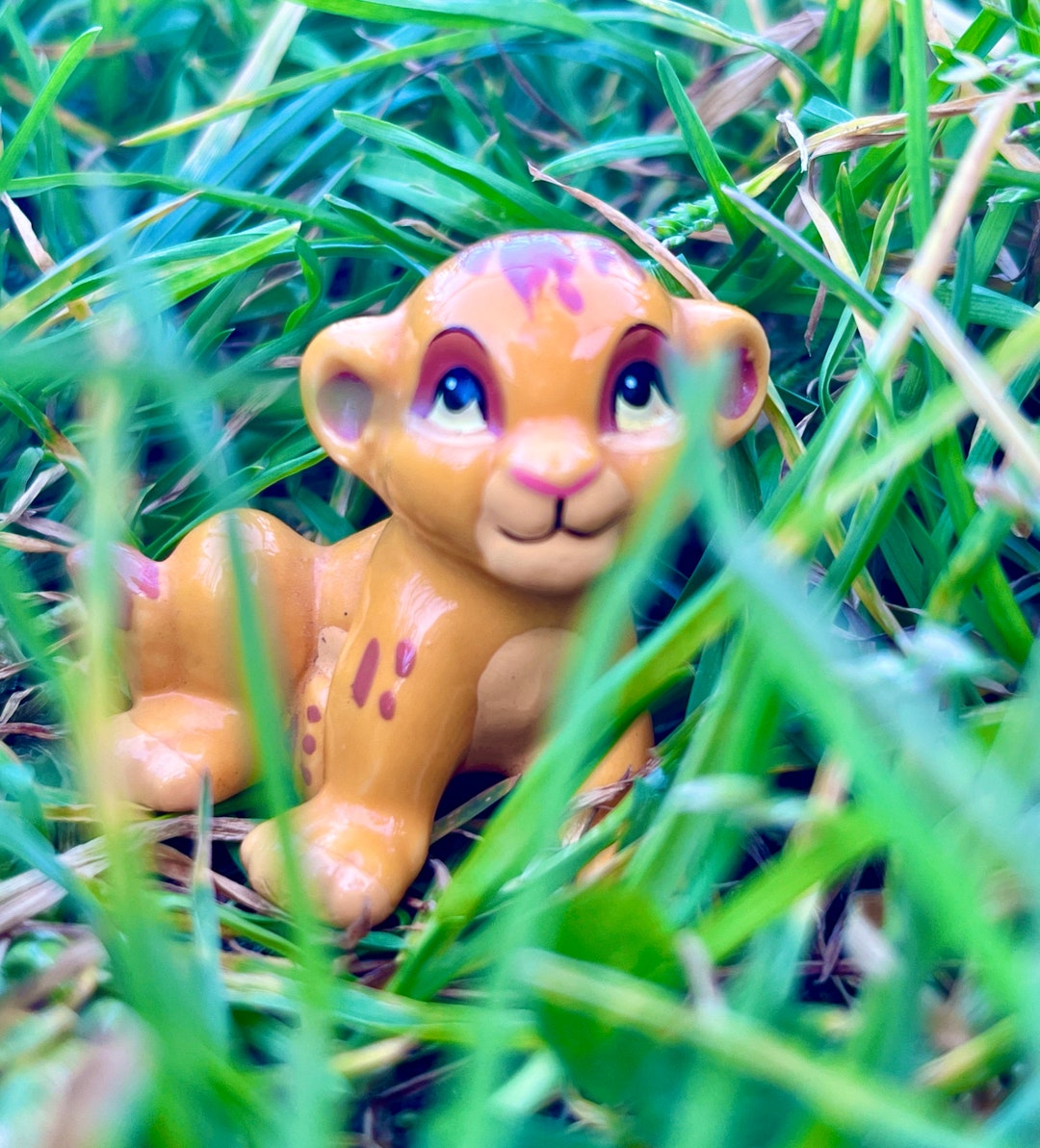 Vintage Walt Disney the Lion King SIMBA Mini Bone China Collectible ...