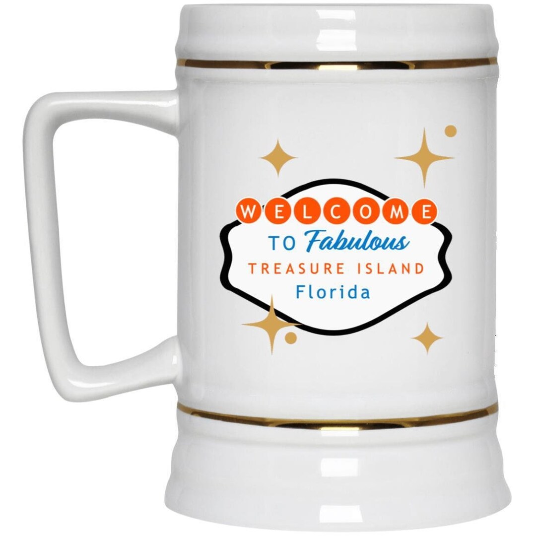 Las Vegas Style Sign Graphic Customized Welcome to Fabulous Treasure ...