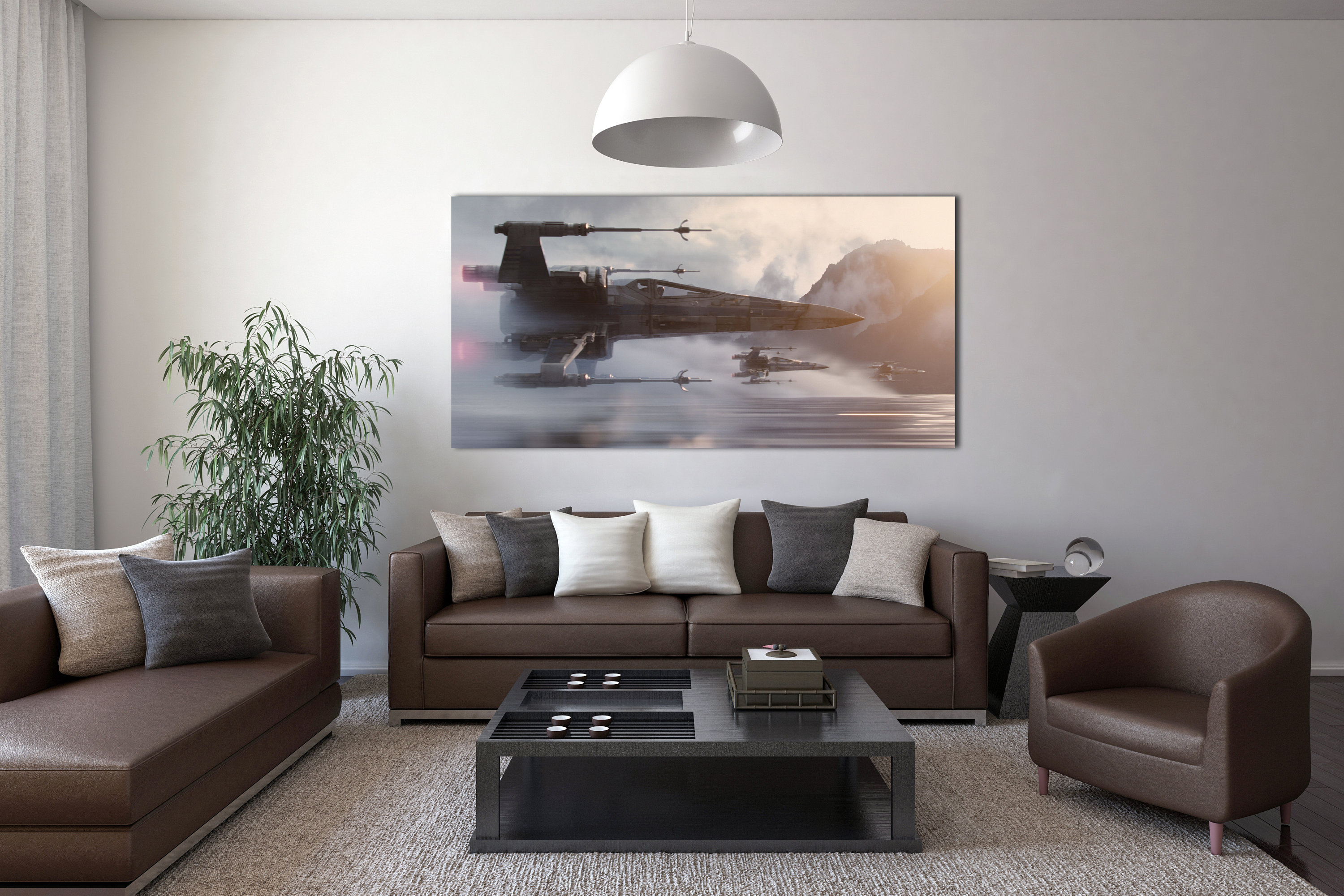 X-wings Fighter Jet Wall Art Canvas X-wings Poster the Force - Etsy