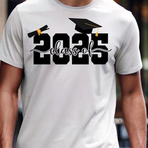 Graduation T-shirt, Class of 2025 T-shirt, , Gift for Graduate ...