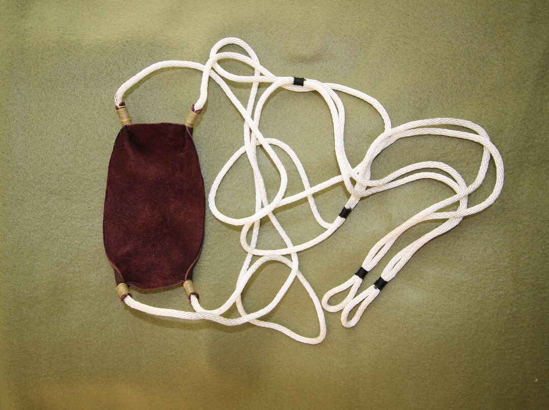Leather Rock Sling - Etsy