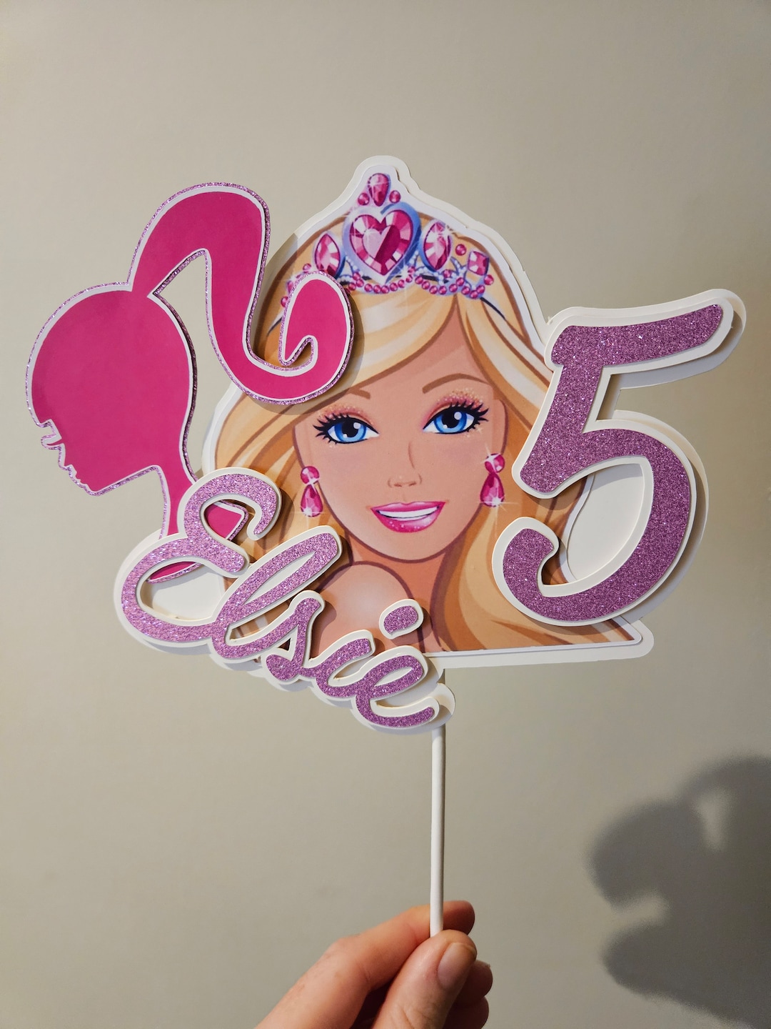 Barbie Cake Topper - Etsy