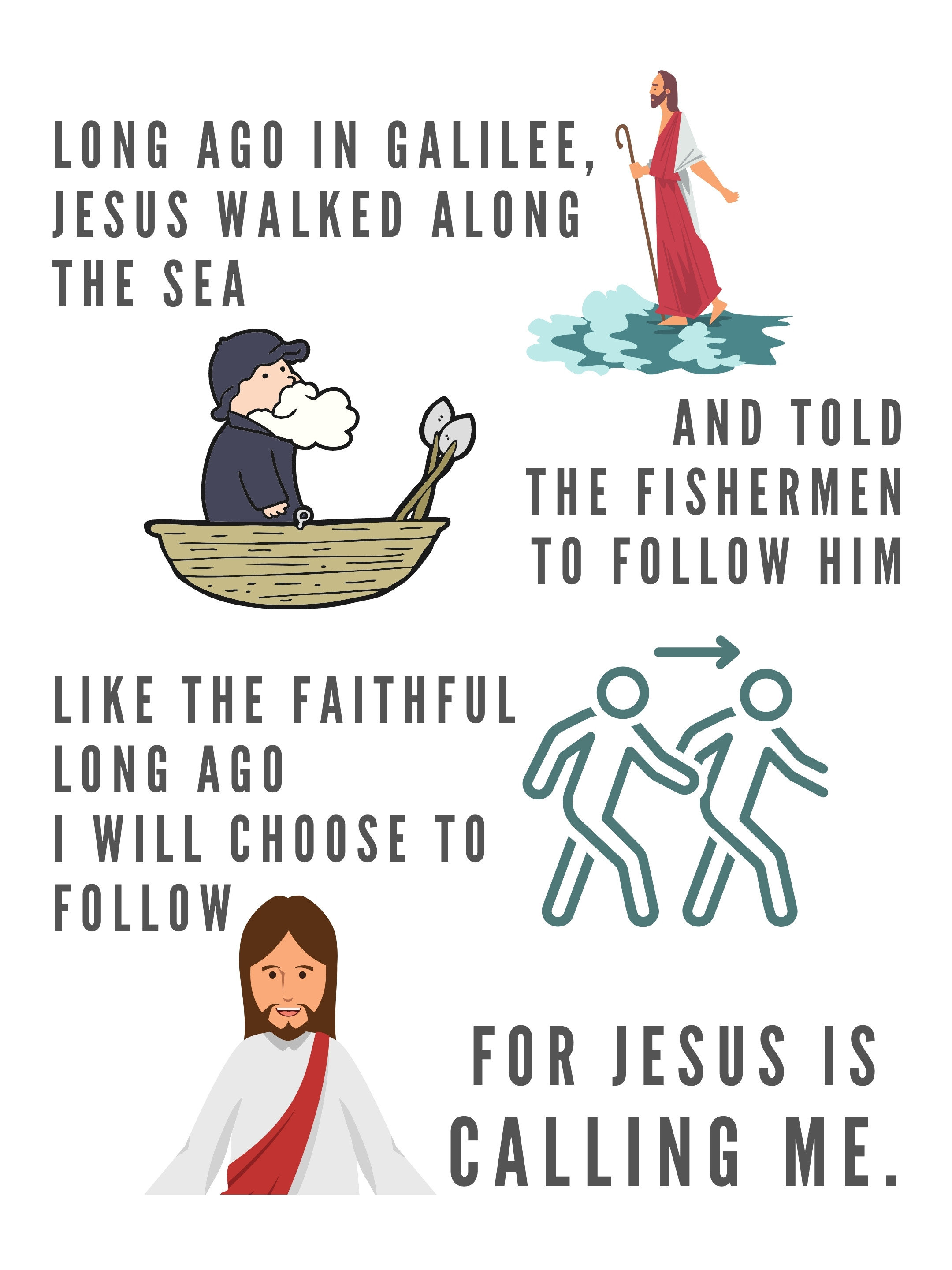 My Shepherd Printable, Primary Music, LDS Primary Songs, New Primary ...