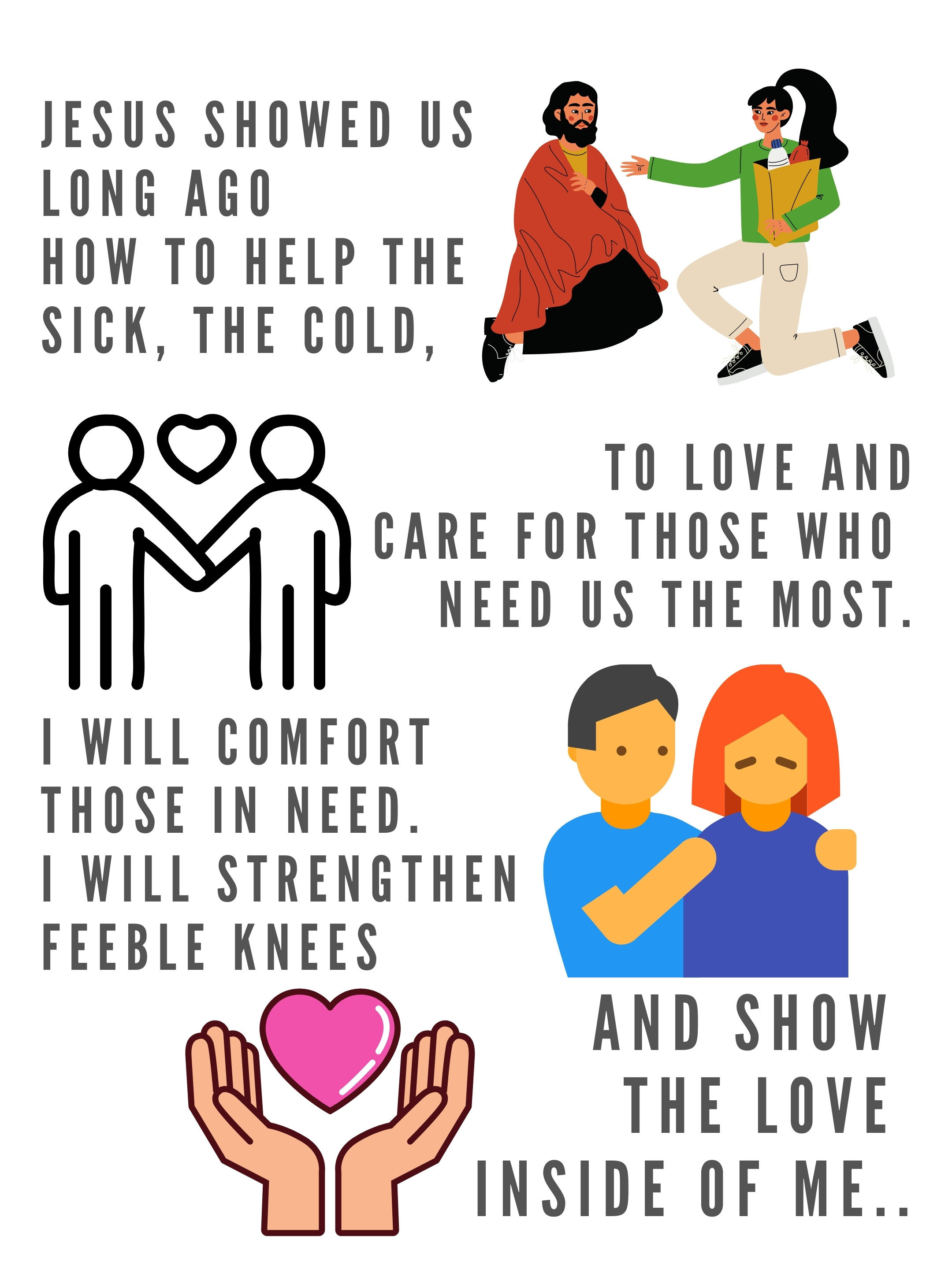 My Shepherd Printable, Primary Music, LDS Primary Songs, New Primary ...