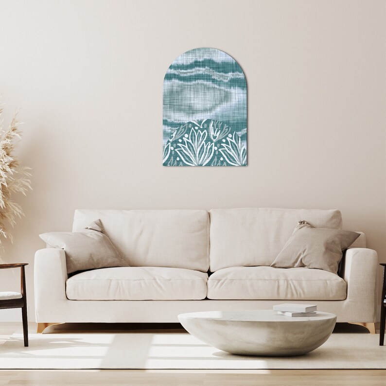 Large Modern Boho Layered Arch Wall Art. Eclectic Home Decor W ...