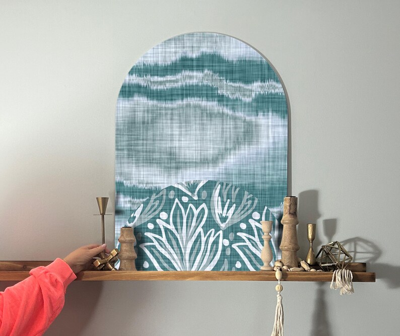 Large Modern Boho Layered Arch Wall Art. Eclectic Home Decor W ...