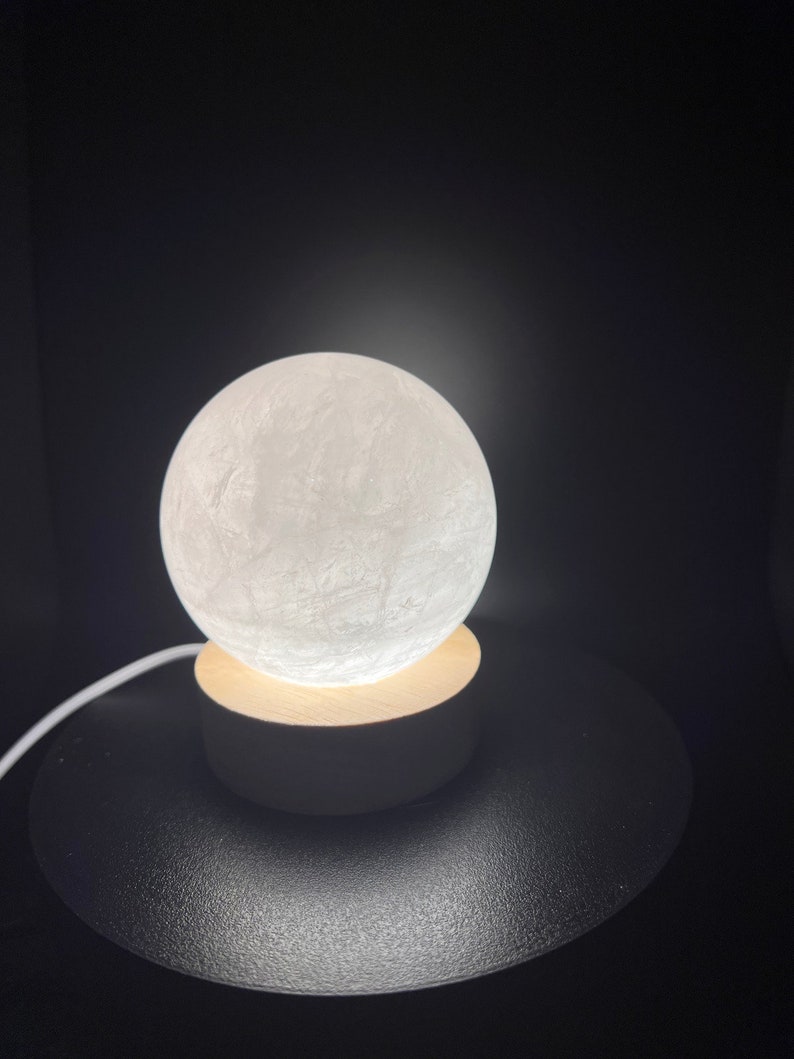 Crystal Light Stand Crystal Stand Sphere Stand Light - Etsy