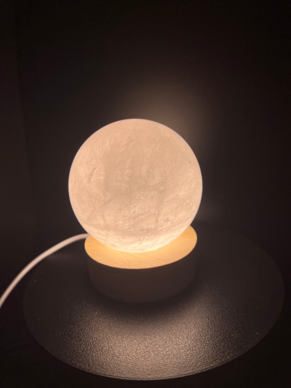 Crystal Light Stand Crystal Stand Sphere Stand Light Stand LED Light ...