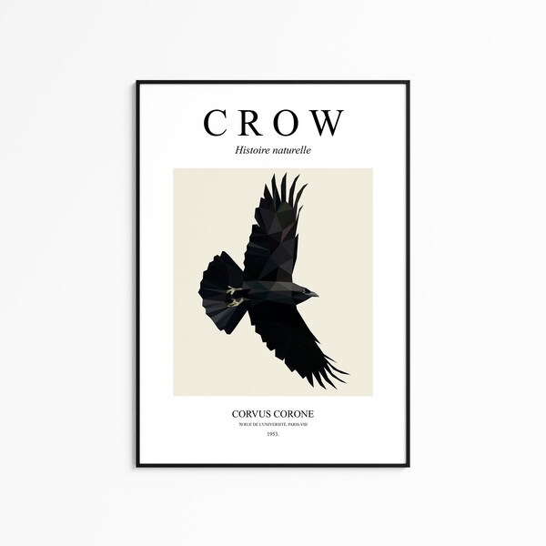 Crow Art - Etsy UK