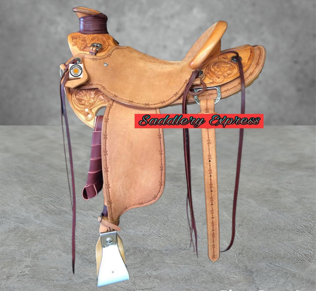 Handmade Western Big Horn Saddle 12 Inch - Etsy