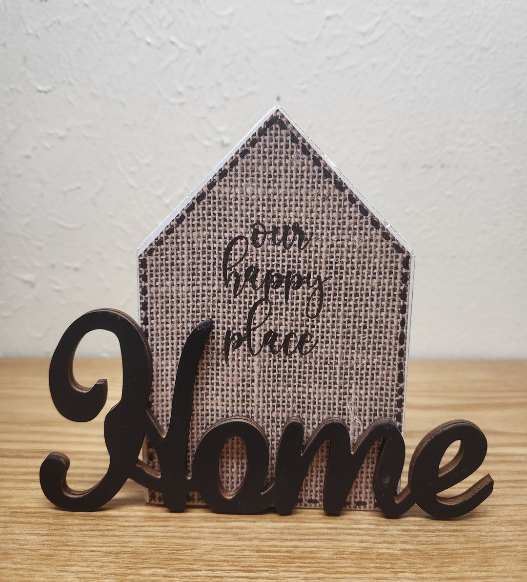 Home is Our Happy Place Sign - Etsy