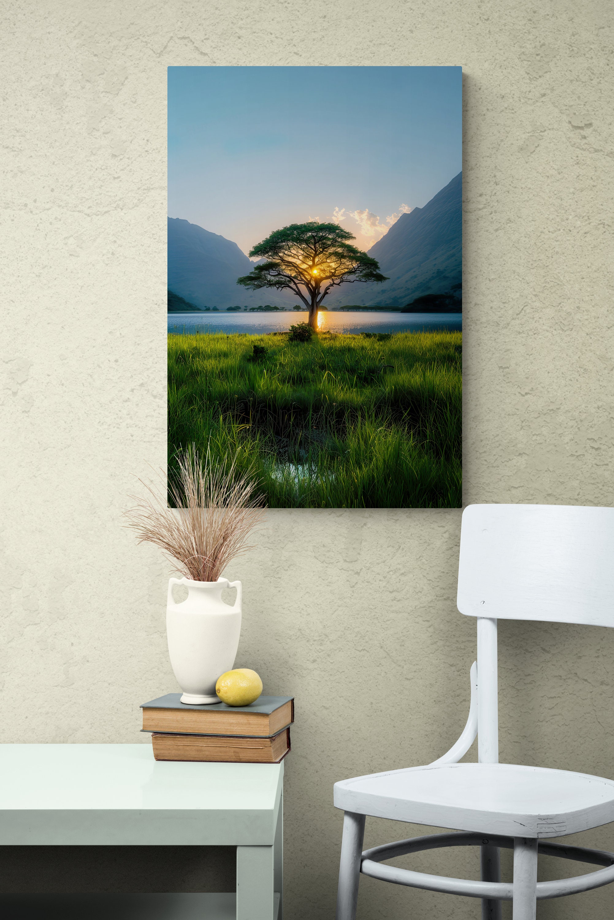 Tree at Dawn Printable Wall Art Digital Image Print Instant Download ...