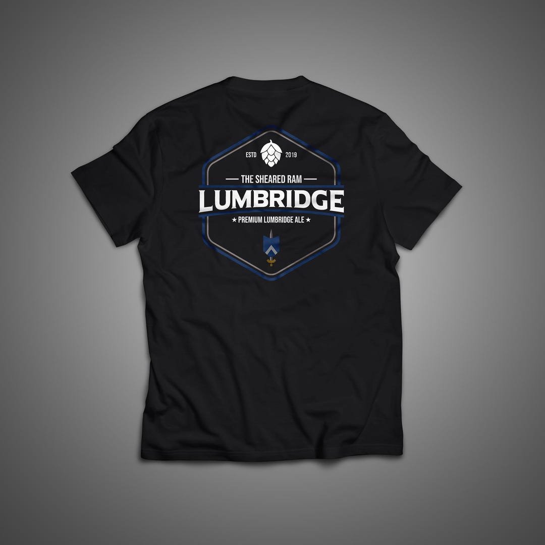 The Sheared Ram T-shirt, Lumbridge Brewing T-shirt, Lumbridge Ale T ...