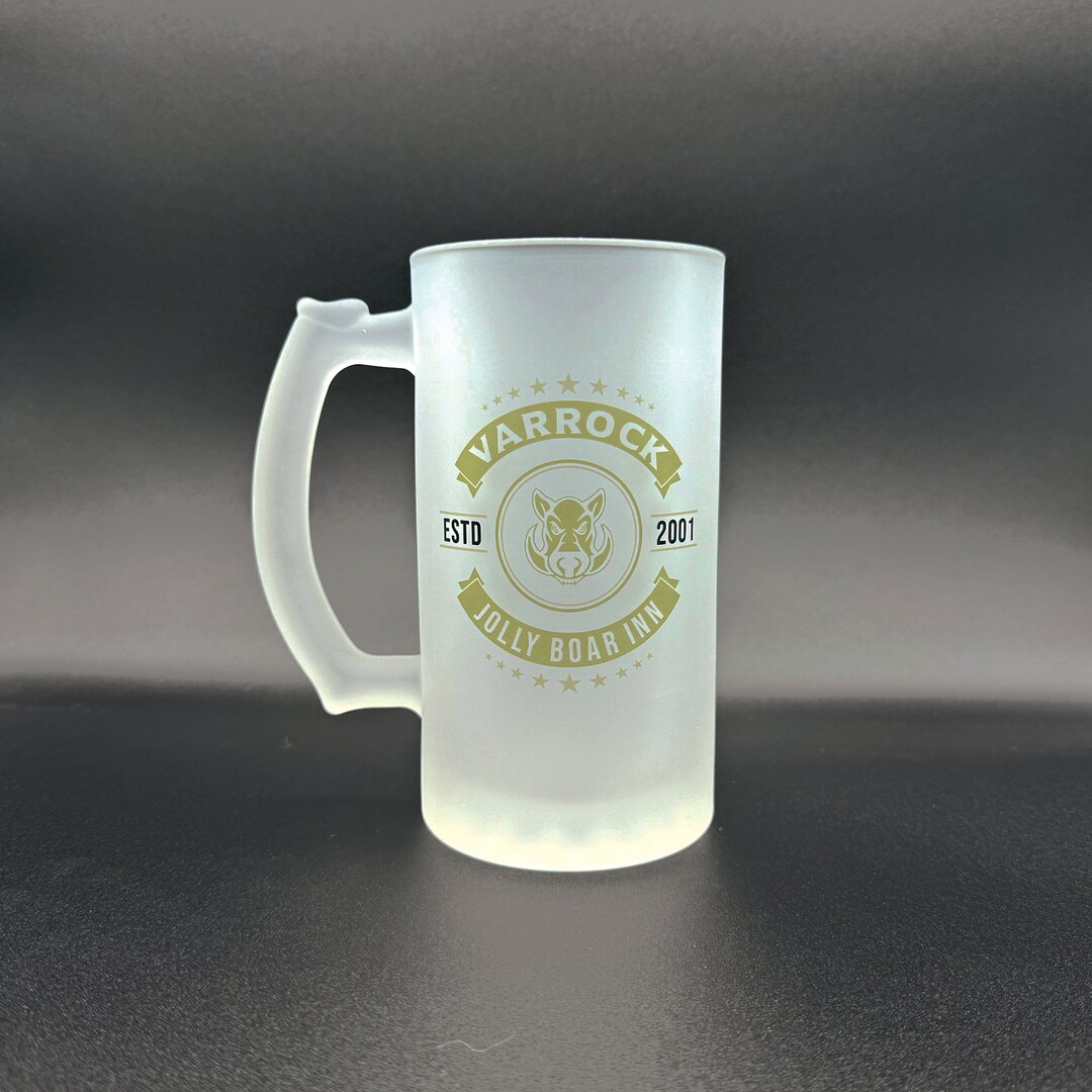 Jolly Boar Inn Frosted Beer Mug, Jolly Boar Inn Frosted Beer Stein ...