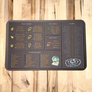 OSRS POH Teleports Mouse Pad, OSRS Player Owned House Teleports Gaming ...
