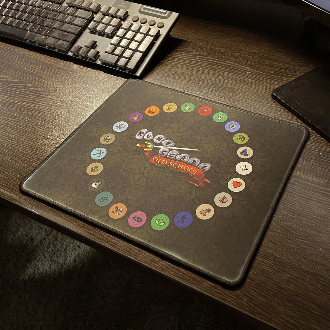 OSRS Skill Circle Mouse Pad OSRS Skill Circle Gaming Mat - Etsy